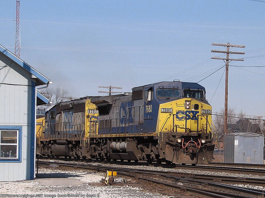 CSX 7680 E44707